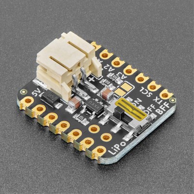 5397 LiIon or LiPoly Charger BFF Add-On for QT Py