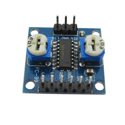PAM8406数字功放模块diy立体声