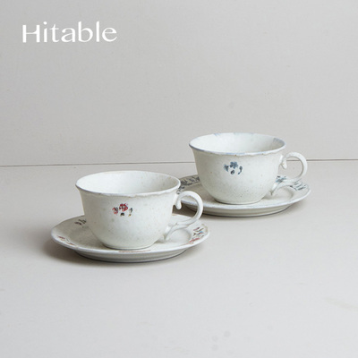 Hitable Grandma’s系列咖啡杯套组复古田园风做旧下午茶杯高颜值