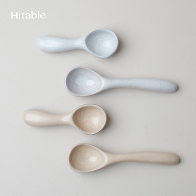 Hitable大耳朵陶瓷勺子可爱调羹