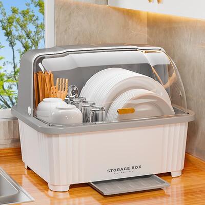 dishes storage hanger chopsticks box tableware plate bowl