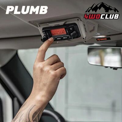 PLUMB新路虎卫士机顶盒改装件车载电台支架90/110合金内饰