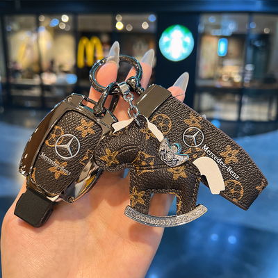 适用奔驰c200I车钥匙套A180壳GLA200扣 GLC260金属GLK300包S级CLA