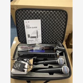 Shure/舒尔BLX288/BETA58A一拖二无线麦克风手持直播收纳袋/布袋