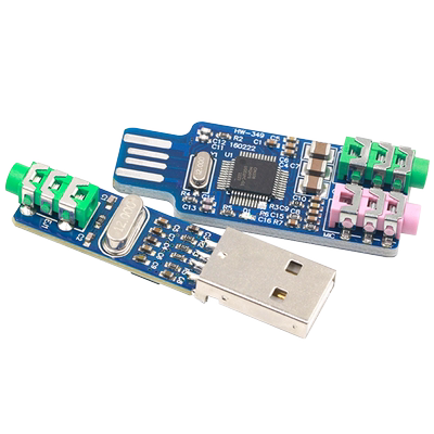 免驱usb声卡电脑外置模块笔记本