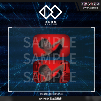 【现货ANIPLEX】百日战纪 小高和刚光栅方形徽章 周边