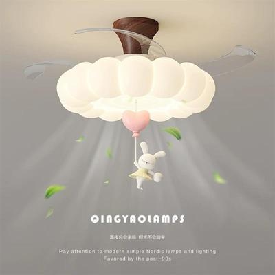 Invisible new eye-shielded chandeliers at the childrens roo