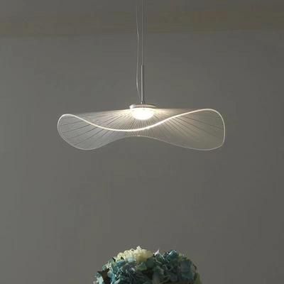 The chandelier at the Nordic restaurant is about the size of