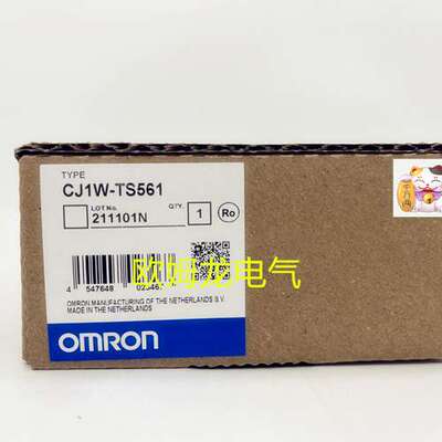 CJ1W-TS561  热电阻输入单元 全新欧姆龙 原装正品 未拆封 OMRON