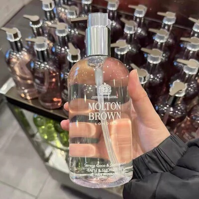 【现货】英国Molton Brown摩顿布朗沐浴露300mL可可檀木 夏风玫瑰