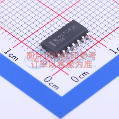 反相器 SN74LS05DR SOIC-14 TI/德州 电子元器件配单原装正品