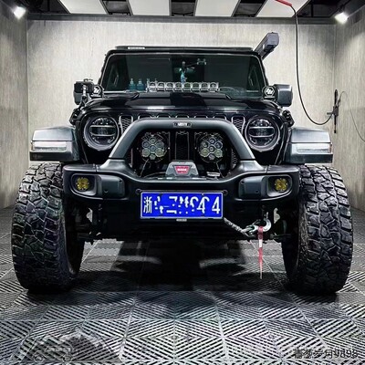 跨境前杠适用07-17JEEP牧