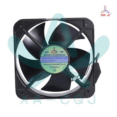 全新台湾三巨SJ2206HA2 HA3 110V方形SJ20060HA1耐高温轴流风机扇