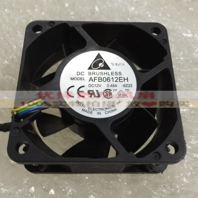原装正品台达 AFB0612EH/VH/HH/H 6厘米 12V 6025 双滚珠散热风扇