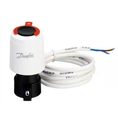 丹佛斯电热执行器阀门开关电磁阀水地暖阀门常闭型控制开关