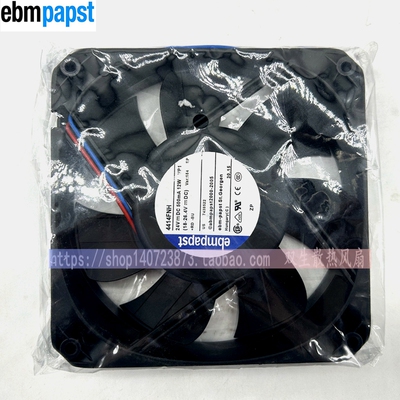 进口ebmpapst 4414FNH 12025 24V 12W高速大风量变频器散热风扇