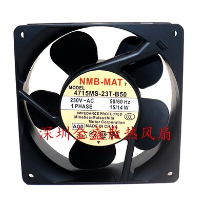 4715MS-23T-B50新11938MBB3NEA NMB12038 230V UPS电源散热风扇