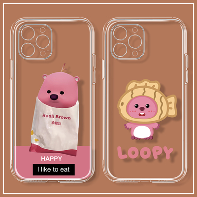 硅胶卡通小海狸loppy露比手机壳