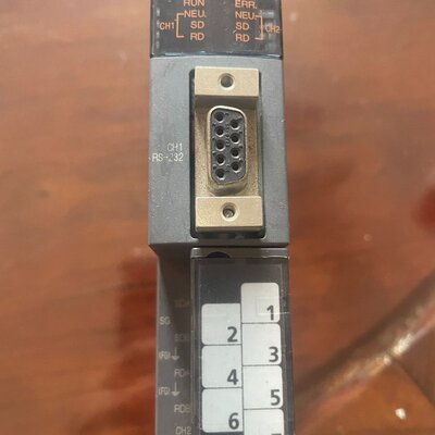 议价原装正品模块QJ71C24N一台，拆机品，实物如下图