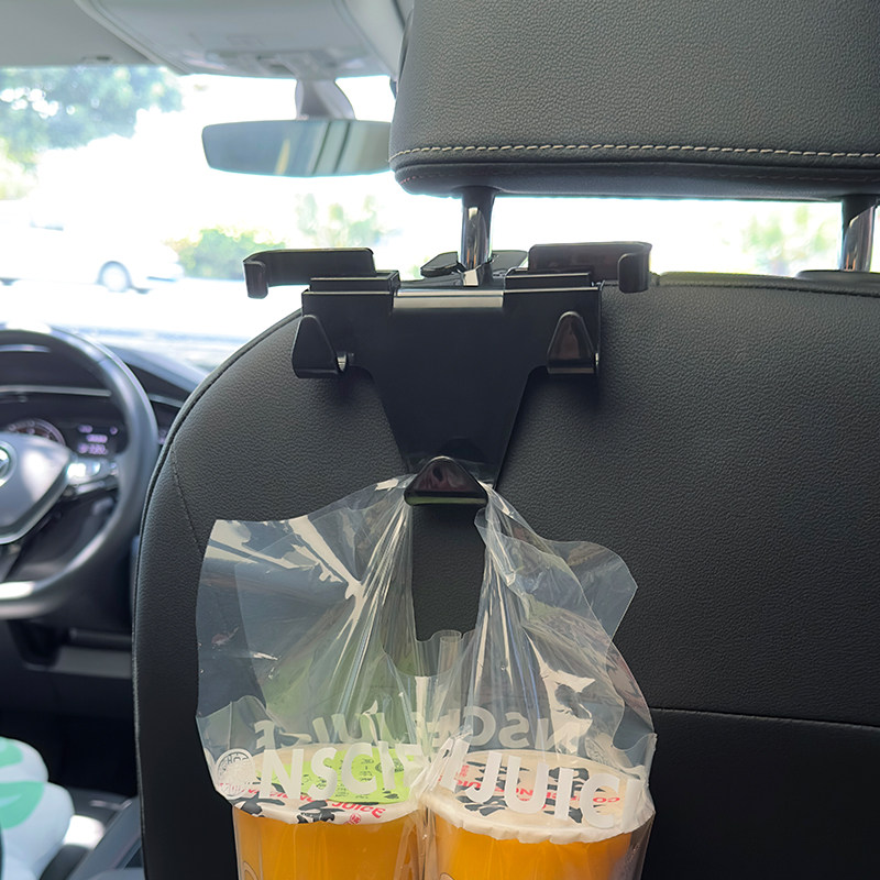 汽车挂钩后排车座椅靠背车用挂钩车内收纳杂物时尚装饰品车载挂钩