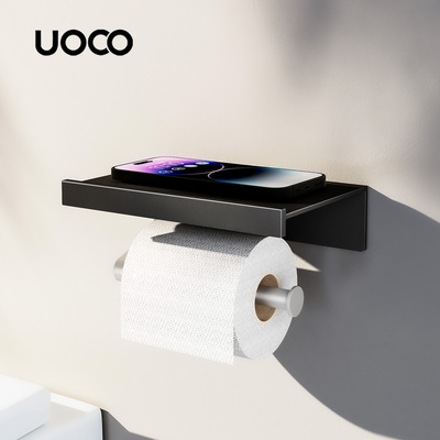 免打孔纸巾架UOCO置物纸巾架
