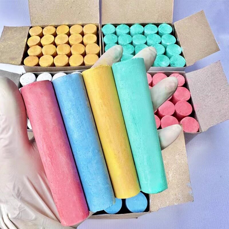 工地专用粉笔超大号粉笔加粗钢管划线标记大粉笔白色粉笔巨无霸