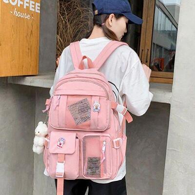Lightweight School Backpack Fashionable Large Capacity Cute