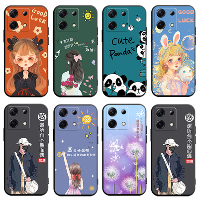 适用于红米note13pro手机壳2312DRA50C手机膜miuiNote13pr0贴模HmNotel3pro软套23l2DRA50C商务男硅胶个性女