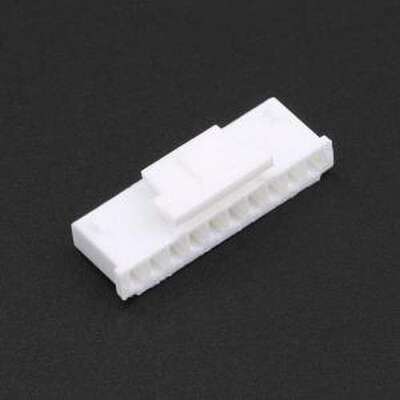 BX-HA2.54-10PJK 胶壳(线对板/线对线) 1x10P 2.5mm P=2.5mm