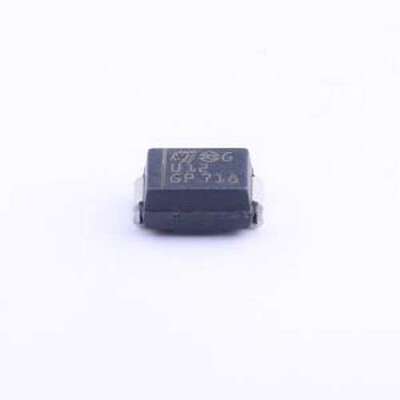 STTH112U 快恢复/高效率二极管 电压:1.2kV 电流:1A SMB
