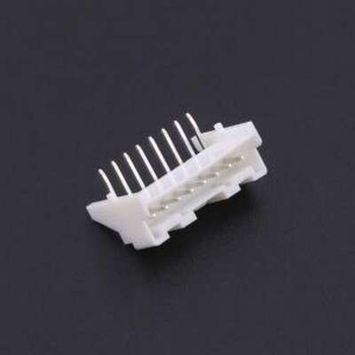 IPCW211W18NW01R 线对板针座 1x8P 间距:2mm 弯插 系列:PA 白色