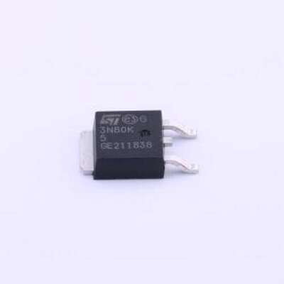 STD3N80K5 场效应管(MOSFET) 1个N沟道 耐压:800V 电流:2.5A DPAK