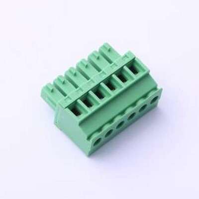 JL15EDGKA-38106G04 插拔式接线端子 1x6P 3.81mm 排数:1 每排P数