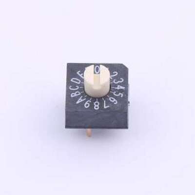 HAMR-16 旋转编码器 H系列 微型旋转编码开关 插件,10x10mm