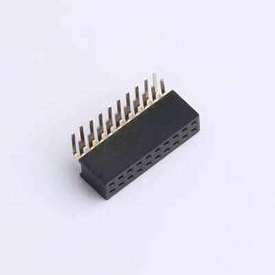 IPCP127F20PB28R 排母 间距:1.27mm 弯插 弯插,P=1.27mm