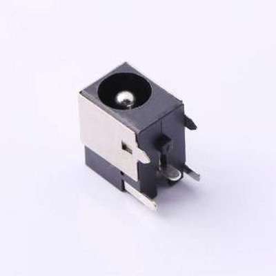 DC-036A-2.5A-2.5 DC电源连接器 DC电源插座 内径:2.5mm 外径:6mm