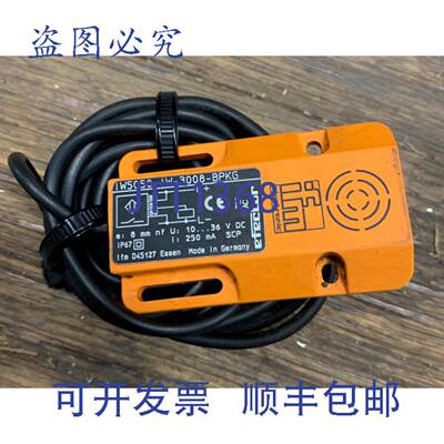 供应IFM ELECTRONICS IW5058 IW-3008-BPKG 电感式传感器 10-
