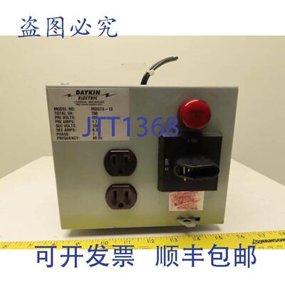供应Daykin MDGTA-13 变压器隔离开关 750VA 480HV 120LV
