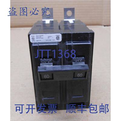 供应进口 QBHW2060 断路器 60 安培 2 极 120240VAC 22KA 60