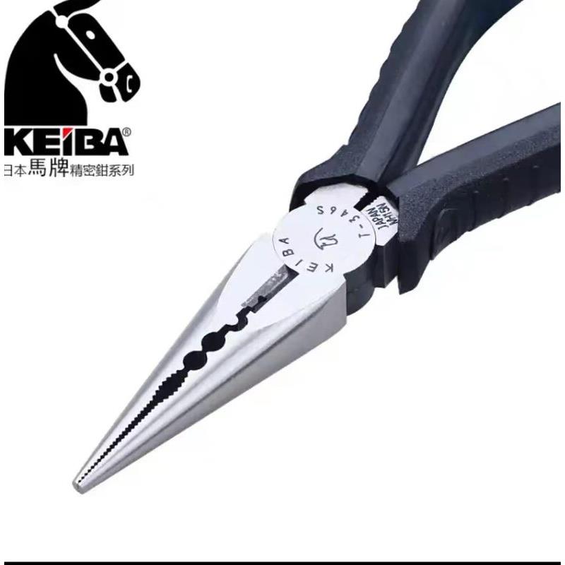 日本原装进口KEIBA多功能T-346S马头牌T-316S尖嘴钳带牙咀6寸剪钳_虎窝淘