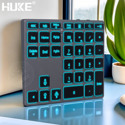 虎克数字小键盘mac无线C口充电金属笔记本平板台式机手机