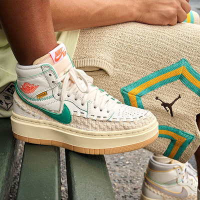 耐克AJ1女高帮耐磨篮球鞋