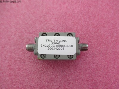 TRILITHIC高通滤波器2.7-18GHz