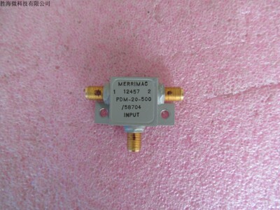 Merrimac进口  1-1700MHz 30W SMA 一分二 射频微波同轴功分器