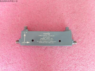 NARDA 进口 0.5-2.1GHz 10dB SMA 射频微波同轴宽带定向耦合器