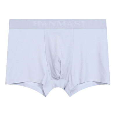 韩玛斯莫代尔透气无痕运动内裤男