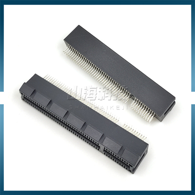 PCIE98P显卡插槽插座8X夹板式