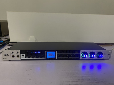 FX50 X6前级器专业数字KTV话筒混响防啸叫卡拉OK前置