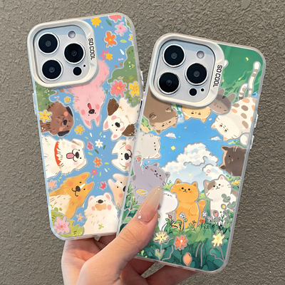 夏日猫狗适用iqoo手机壳