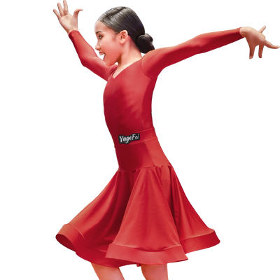 语歌菲拉丁舞规定服女童